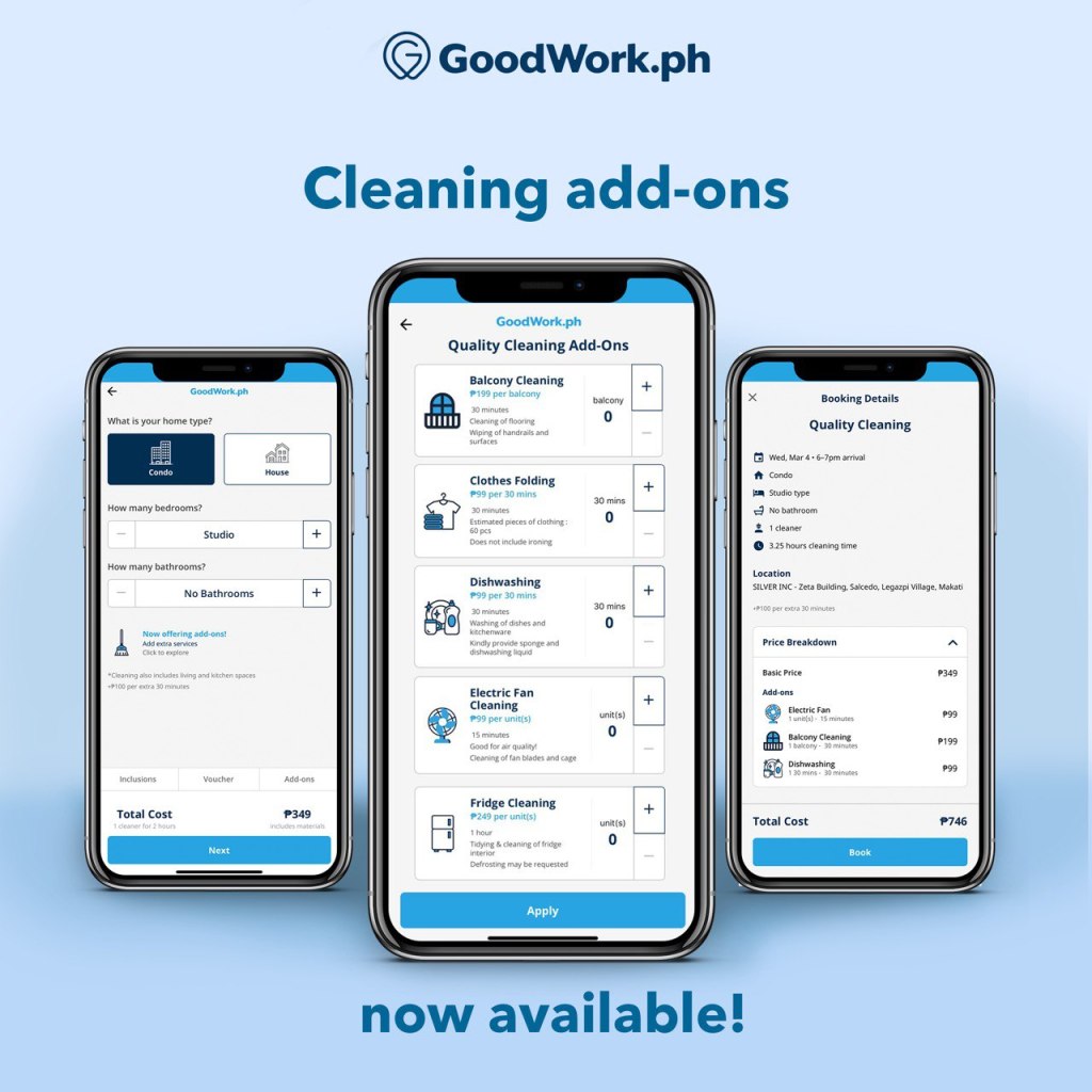 Cleaning Add-ons – GoodWork.ph