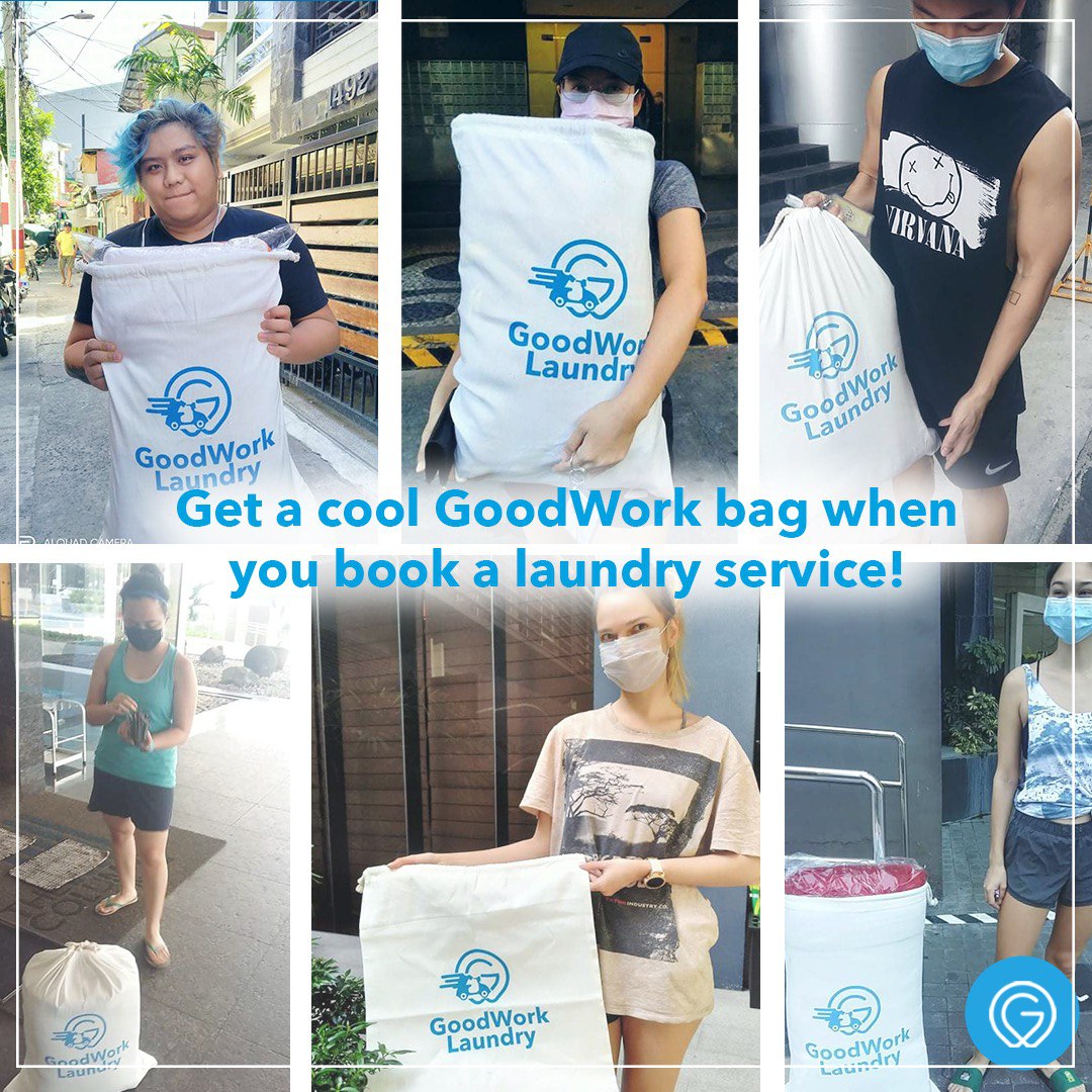 Get your laundry done conveniently and safely! – GoodWork.ph